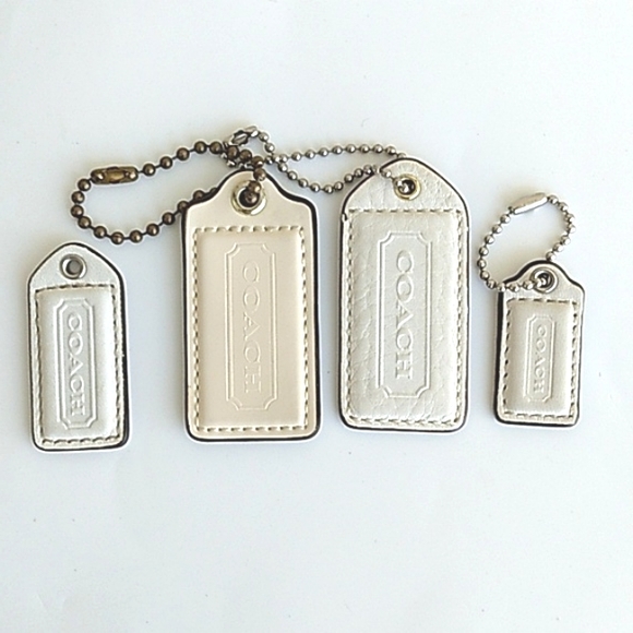 Coach | Bags | Coach Hang Tags Fobs Keychain Charms Replacement Bundle ...